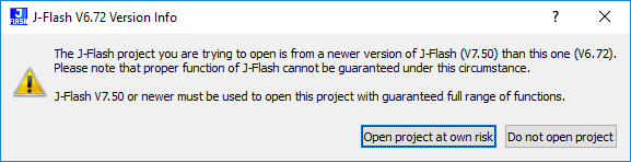 File:JFlash VersionInfo.png - SEGGER Knowledge Base