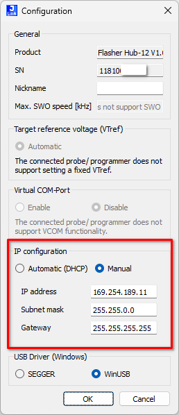 Flasher Hub - Getting started - SEGGER Knowledge Base