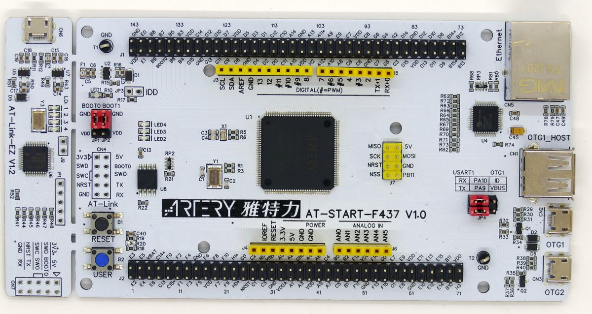 ArteryTek AT-START-F437 - SEGGER Knowledge Base