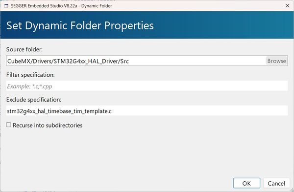 Import projects from STM32CubeMX to Embedded Studio - SEGGER Knowledge Base