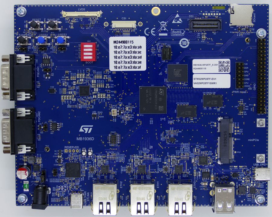 ST STM32MP257F-EV1 - SEGGER Knowledge Base