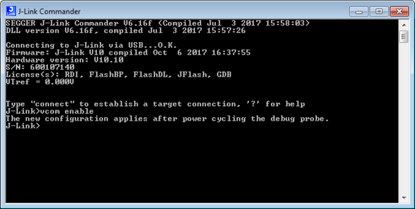 Using J-Link VCOM functionality - SEGGER Knowledge Base