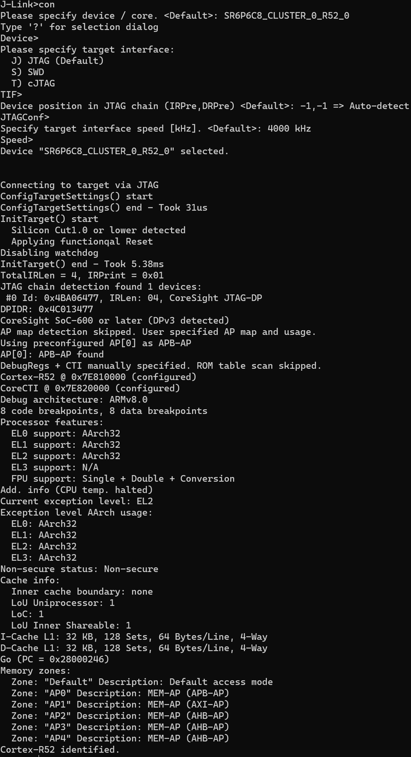ST SR6P6-EVBC8000P - SEGGER Knowledge Base
