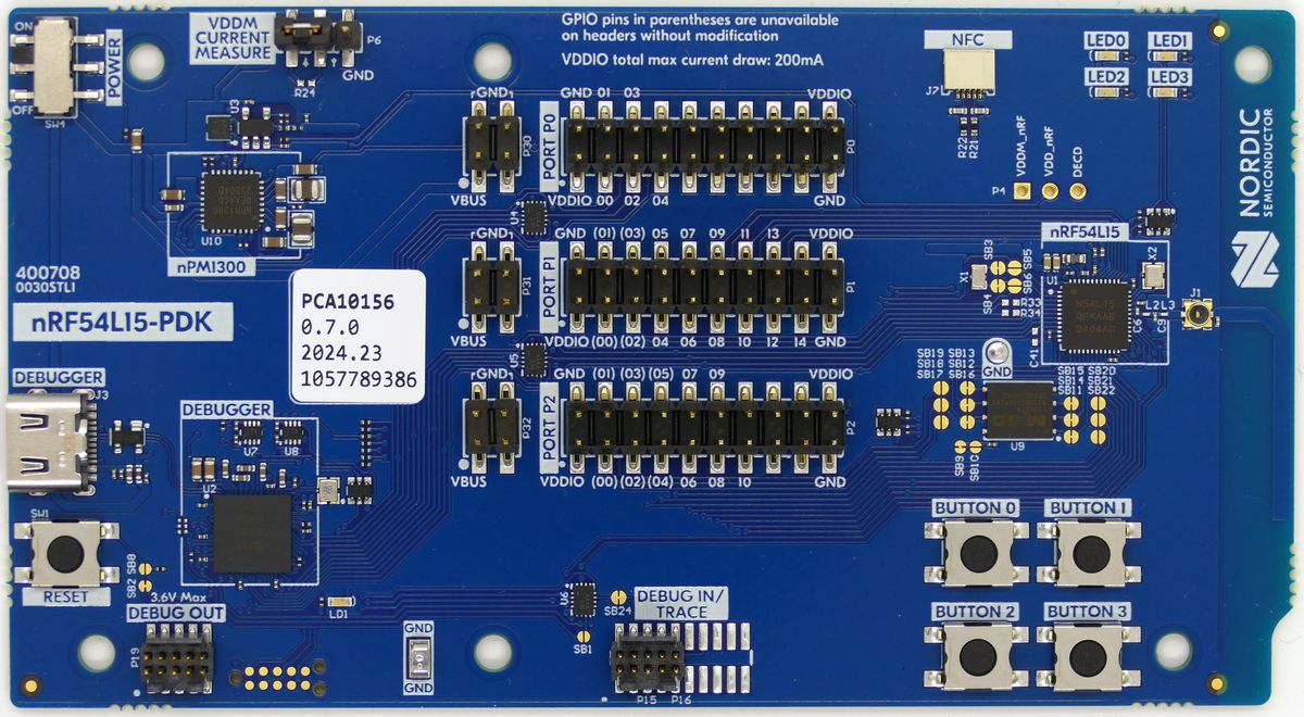 Nordic nRF54L15-PDK - SEGGER Knowledge Base