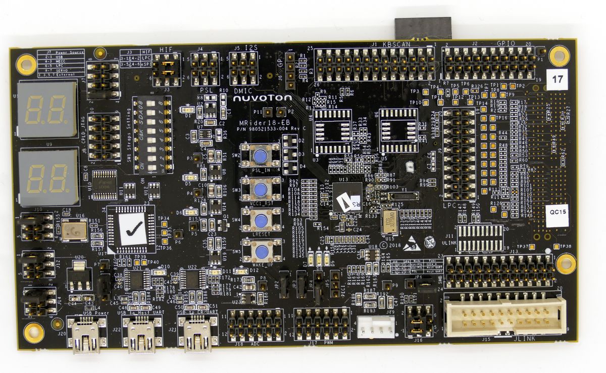 Nuvoton MRider18-EB - SEGGER Knowledge Base