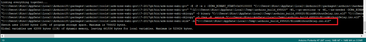 File:Arduino IDE Consoleout.PNG - SEGGER Knowledge Base
