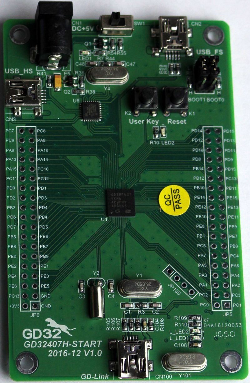 GigaDevice GD32407H-START - SEGGER Knowledge Base