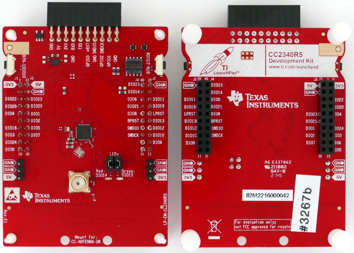 TI LP-EM-CC2340R5 - SEGGER Knowledge Base