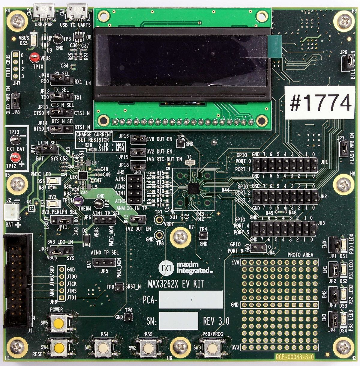 MAX3262X EV KIT - SEGGER Knowledge Base