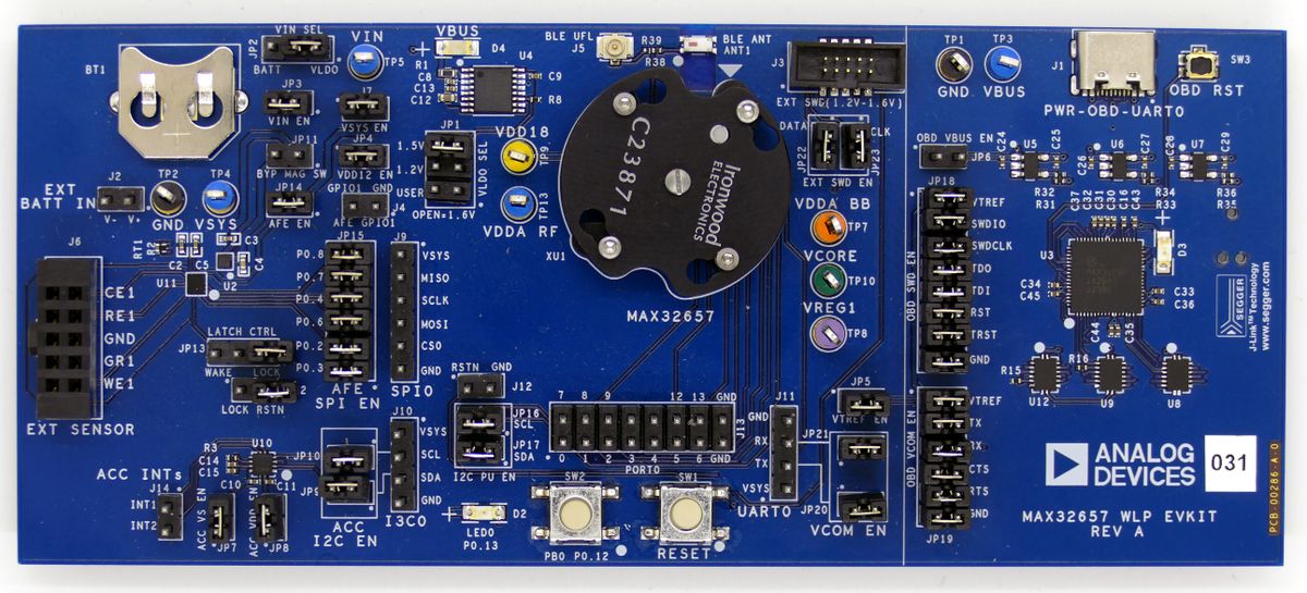 Analog MAX32567 WLP EVKIT - SEGGER Knowledge Base
