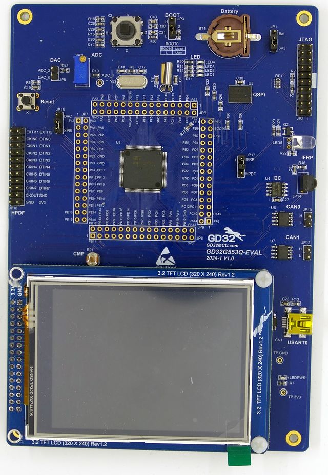 GigaDevice GD32G553Q-EVAL - SEGGER Knowledge Base