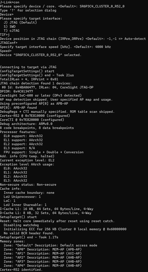ST SR6PX-EVBC4000P - SEGGER Knowledge Base