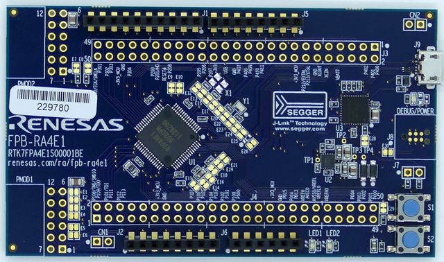 Renesas FPB-RA4E1 - SEGGER Knowledge Base