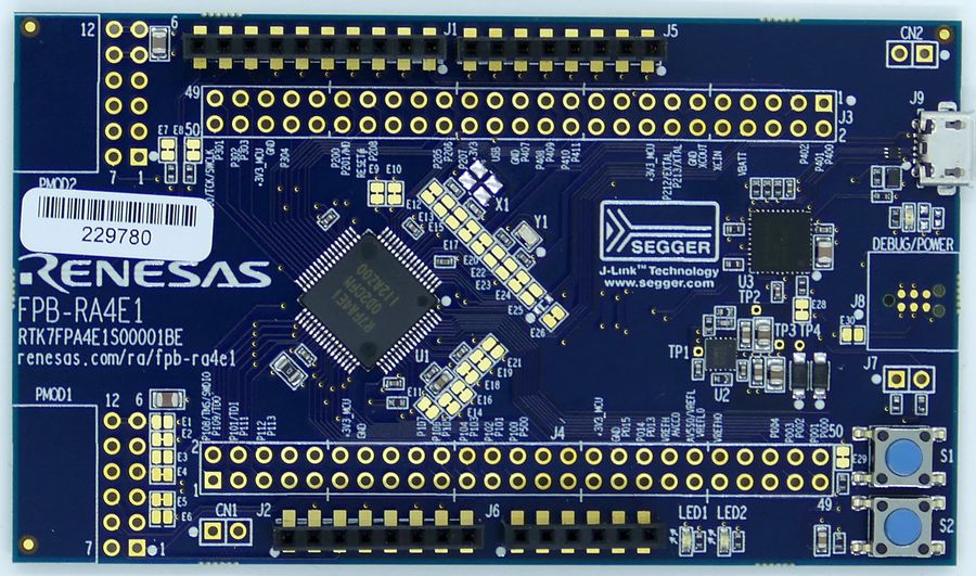 Renesas FPB-RA4E1 - SEGGER Knowledge Base