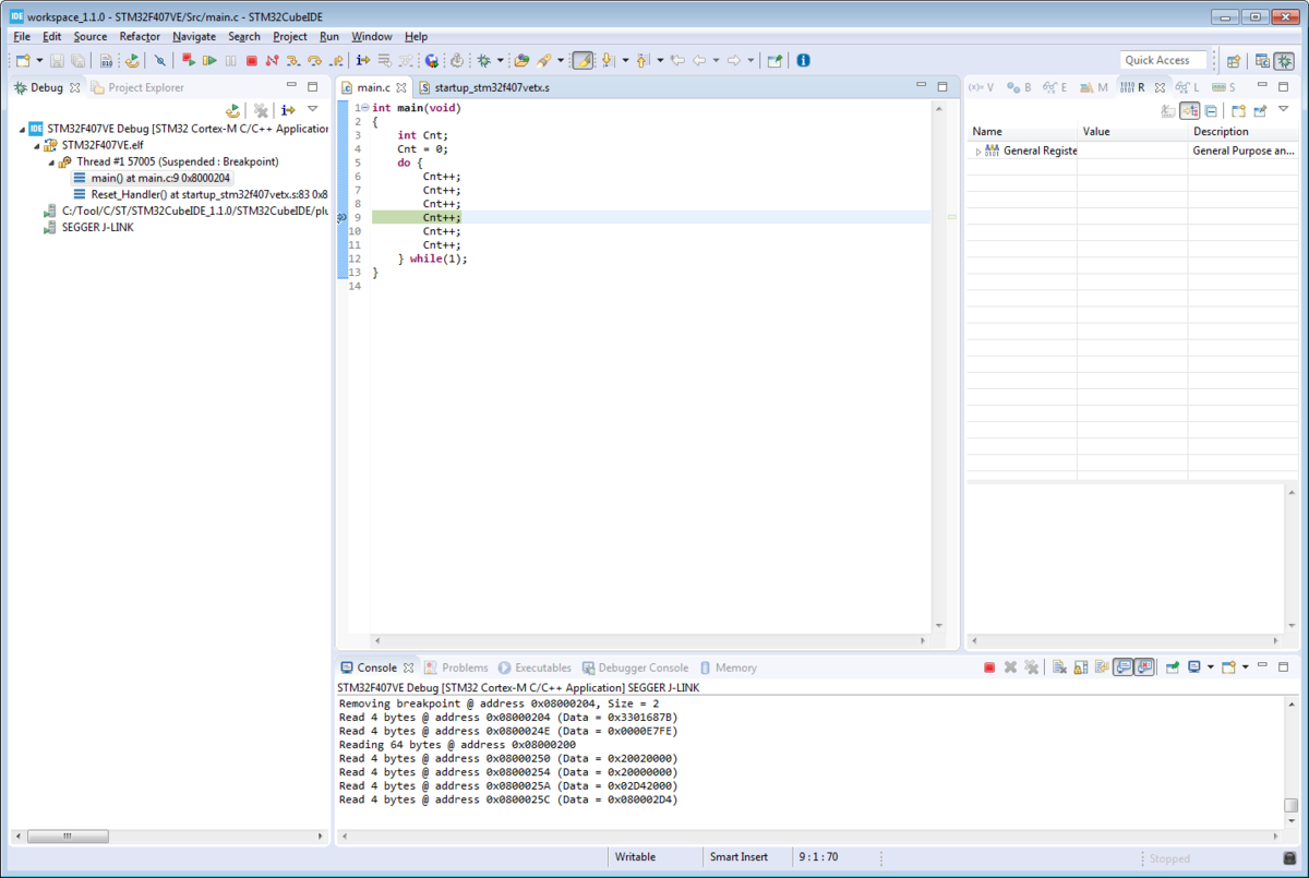 STM32CubeIDE - SEGGER Knowledge Base