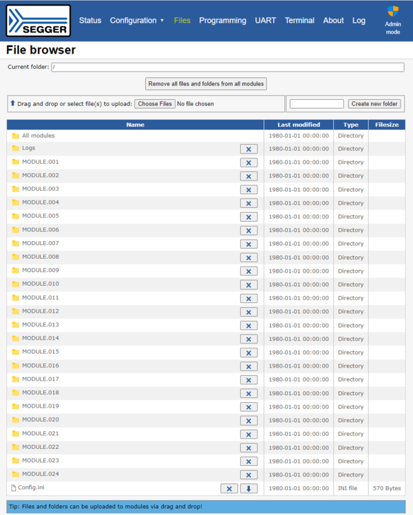 Flasher Hub - File management - SEGGER Knowledge Base