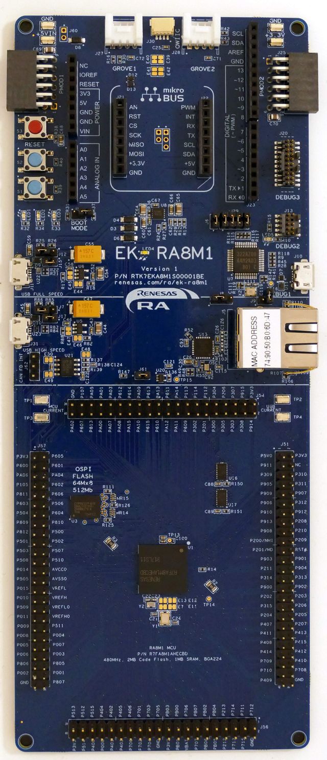 Renesas EK-RA8M1 - SEGGER Knowledge Base