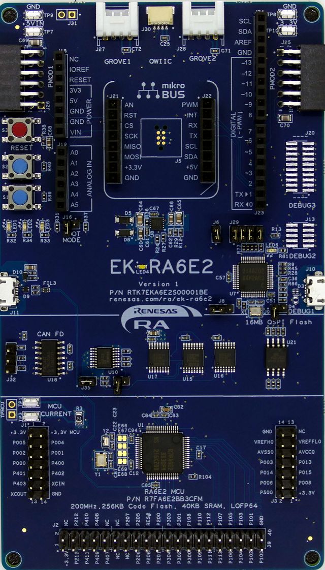 Renesas EK-RA6E2 - SEGGER Knowledge Base