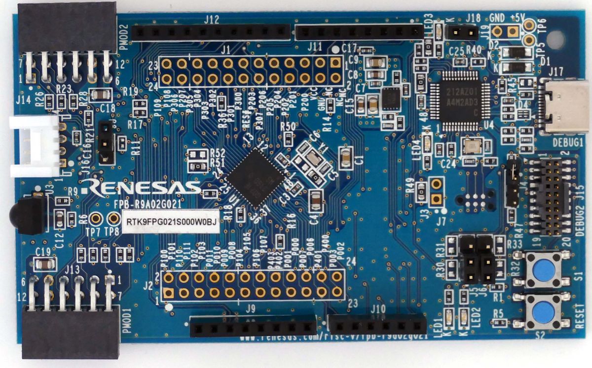 Renesas FPB-R9A02G021 - SEGGER Knowledge Base