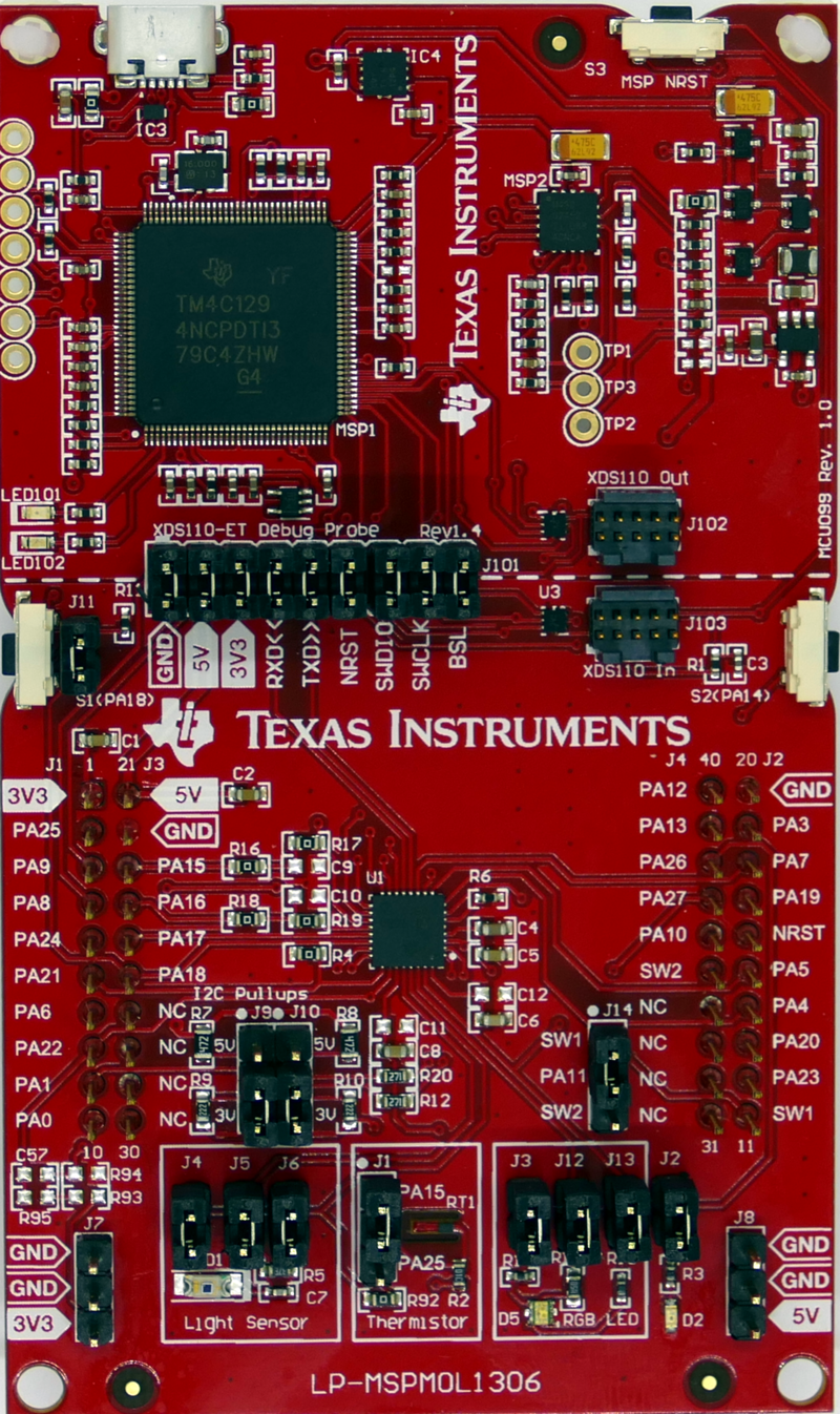 TI LP-MSPM0L1306 - SEGGER Knowledge Base