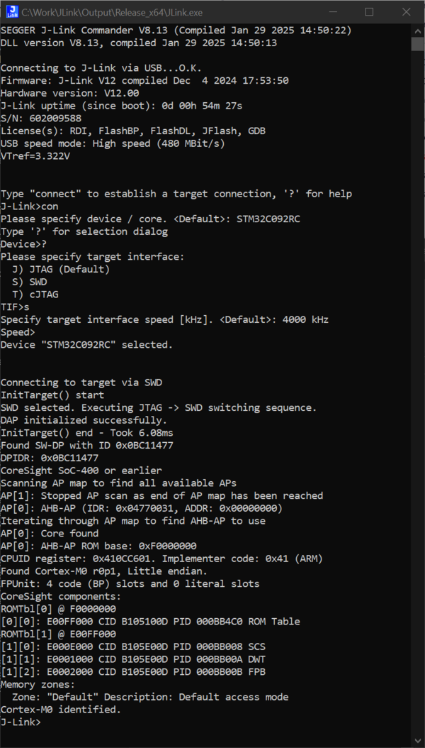ST NUCLEO-C092RC - SEGGER Knowledge Base