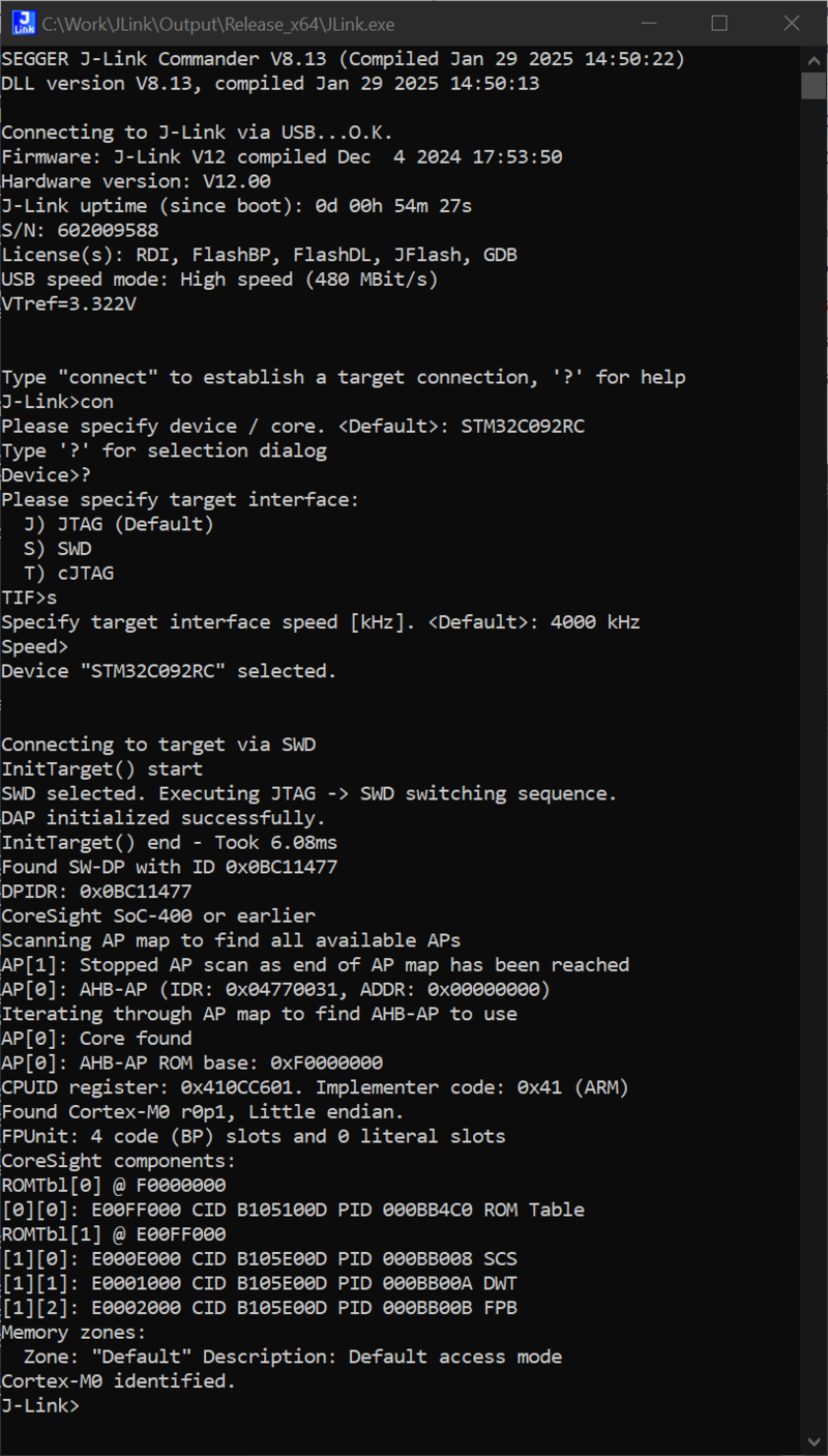 ST NUCLEO-C092RC - SEGGER Knowledge Base