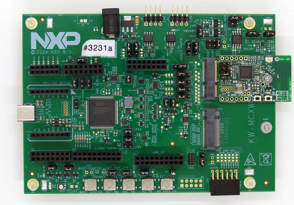 NXP KW-MCXW-EVK-MB X-KW47-001-M10 - SEGGER Knowledge Base