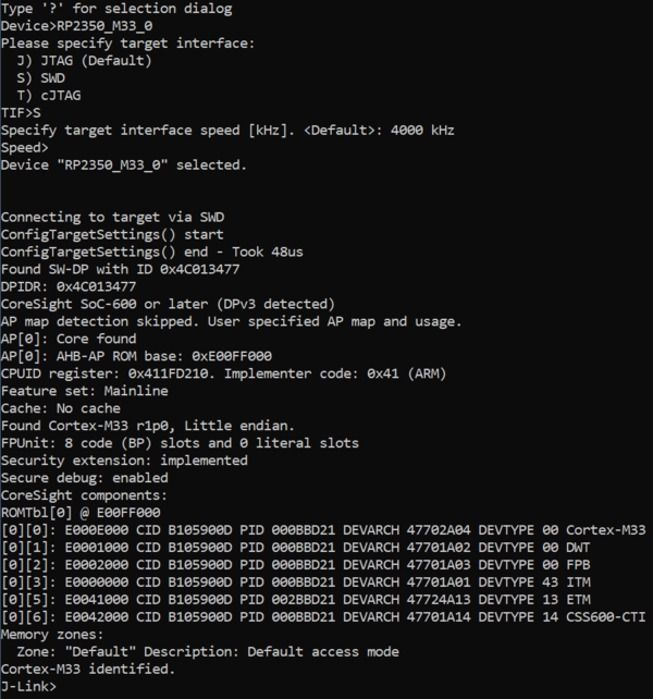 Raspberry Pi Pico 2 - SEGGER Knowledge Base