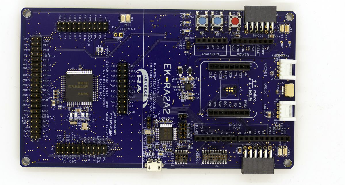 Renesas EK-RA2A2 - SEGGER Knowledge Base