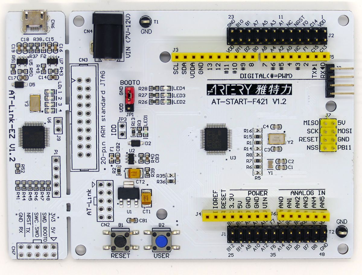 ArteryTek AT-START-F421 - SEGGER Knowledge Base