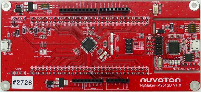 NuMaker-M251SD V1.0 - SEGGER Knowledge Base