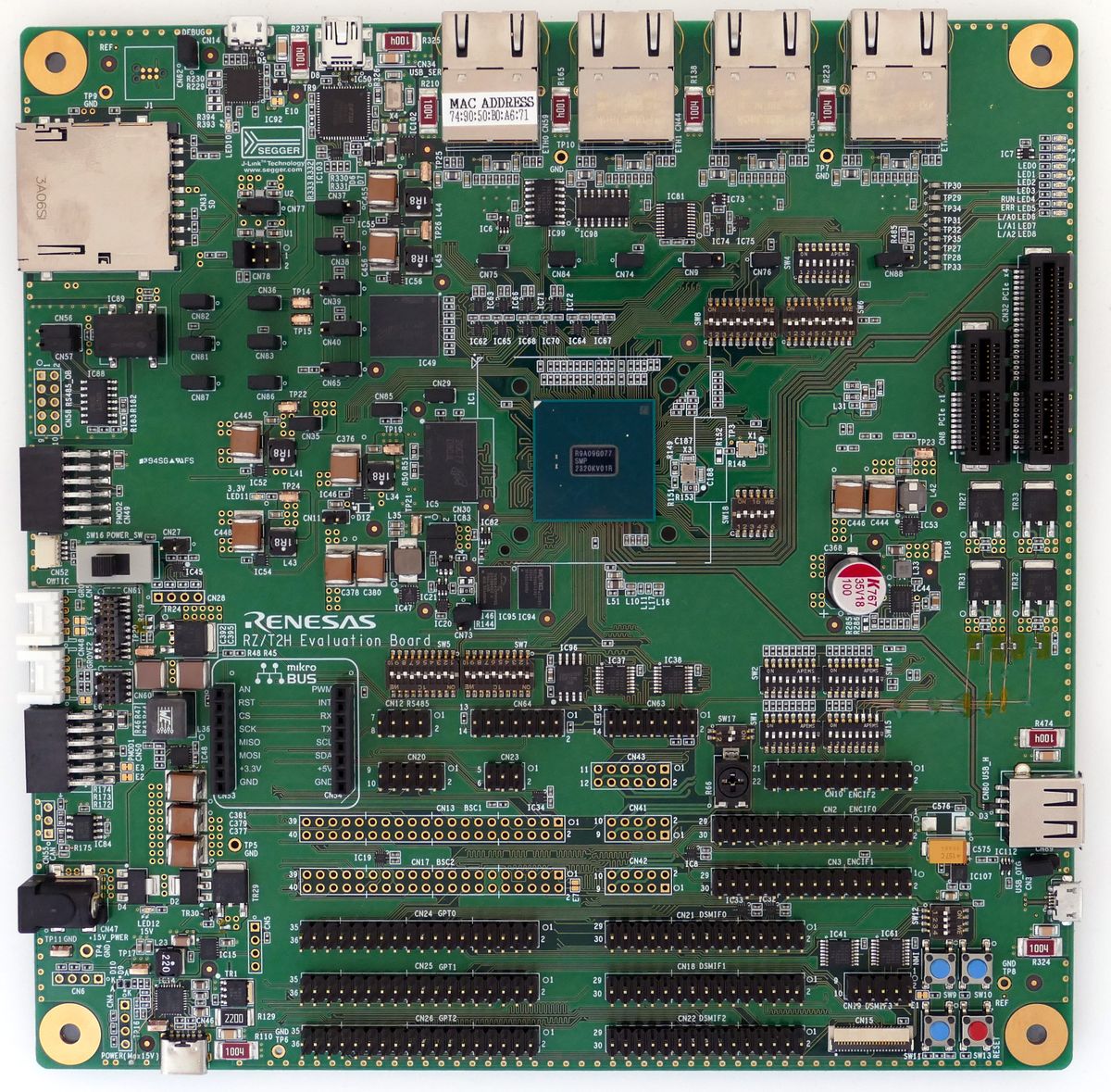 Renesas RZ/T2H Evaluation Board - SEGGER Knowledge Base