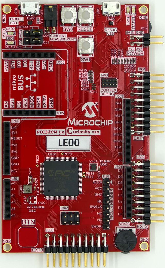 Microchip CuriosityPro PIC32CMLE00 - SEGGER Knowledge Base