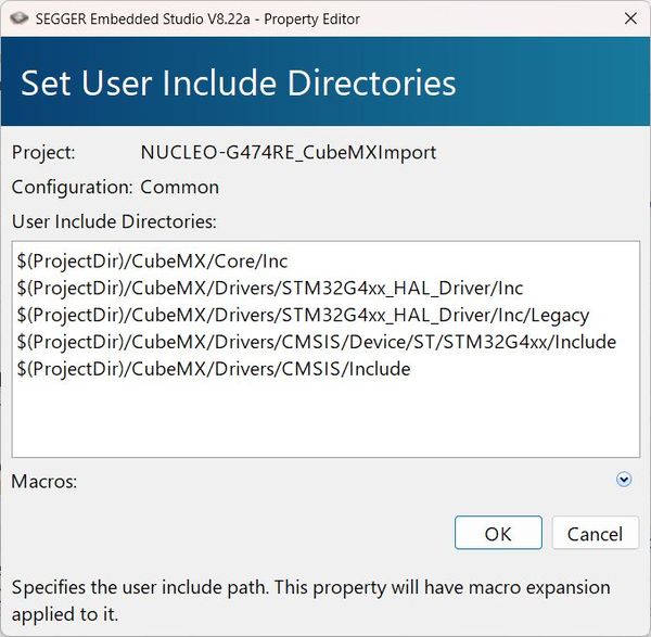 Import projects from STM32CubeMX to Embedded Studio - SEGGER Knowledge Base