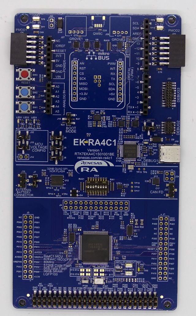 Renesas EK-RA4C1 - SEGGER Knowledge Base