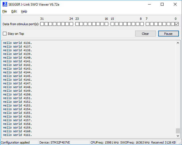 J-Link SWO Viewer - SEGGER Knowledge Base