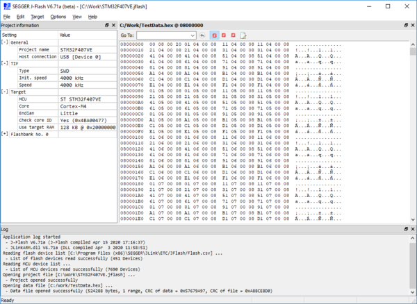 UM08003 JFlash - SEGGER Knowledge Base