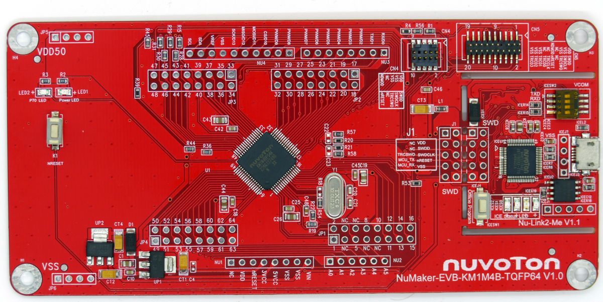 NuvoTon NuMaker-EVB-KM1M4B - SEGGER Knowledge Base