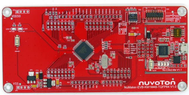 NuvoTon NuMaker-EVB-KM1M4B - SEGGER Knowledge Base