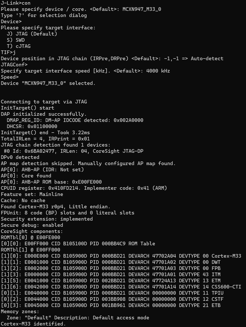 NXP FRDM-MCXN947 - SEGGER Knowledge Base