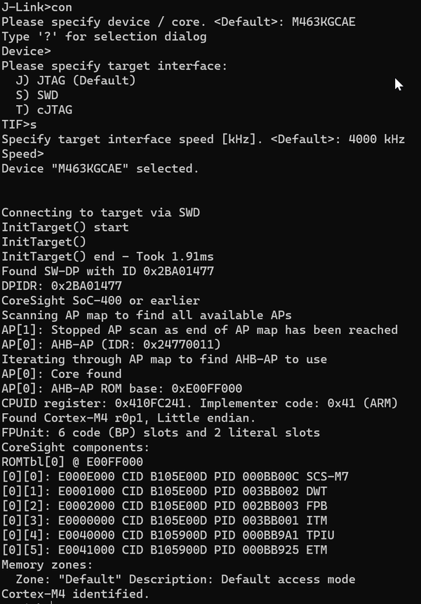 Nuvoton NuMaker-M463KG - SEGGER Knowledge Base