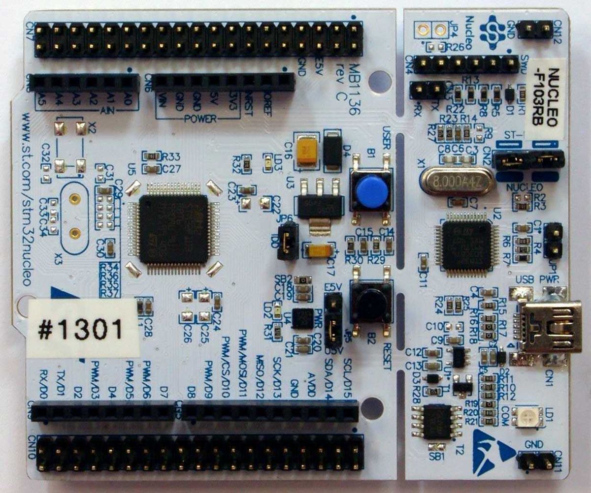 NUCLEO-F103RB - SEGGER Knowledge Base