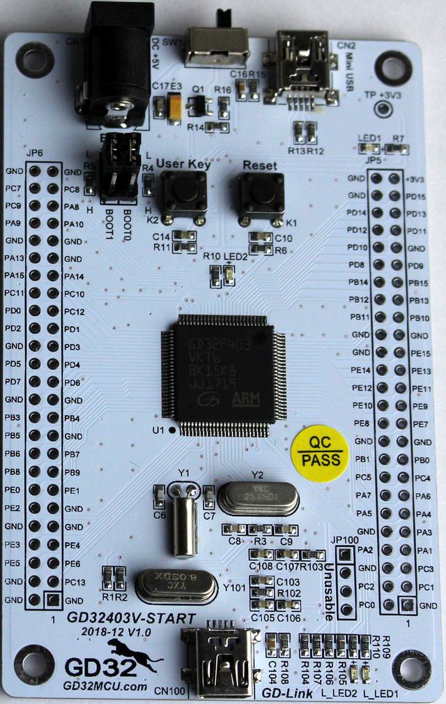 GigaDevice GD32403V-START - SEGGER Knowledge Base