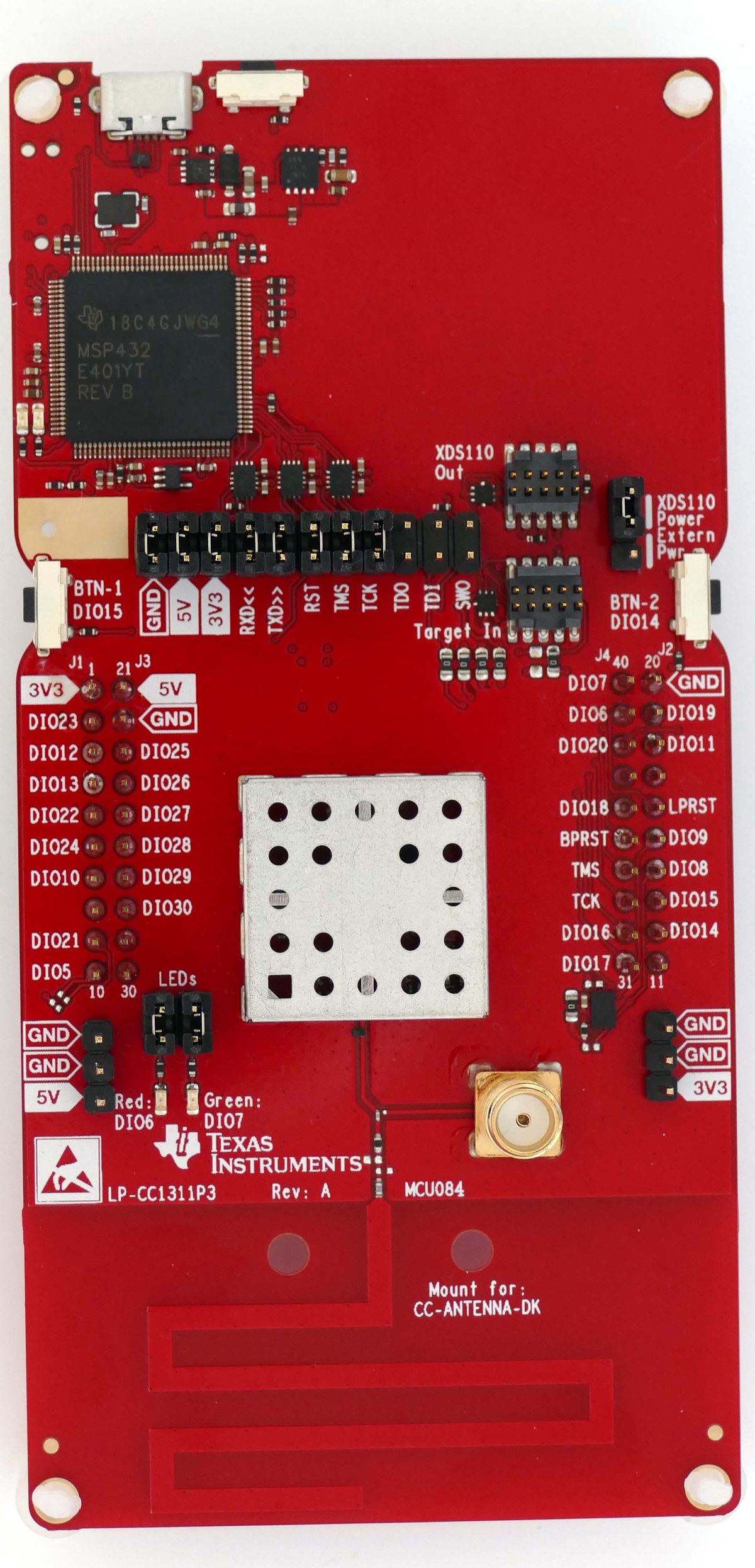 TI LP-CC1311P3 - SEGGER Knowledge Base