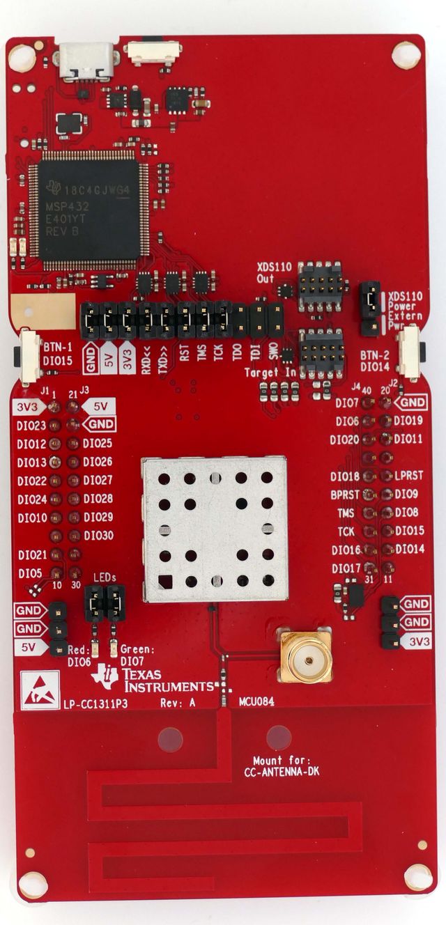 TI LP-CC1311P3 - SEGGER Knowledge Base