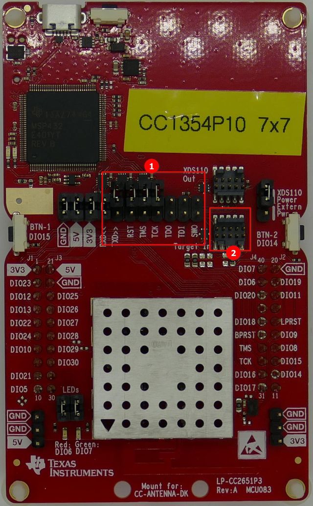 TI LaunchPad CC1354P10 - SEGGER Knowledge Base