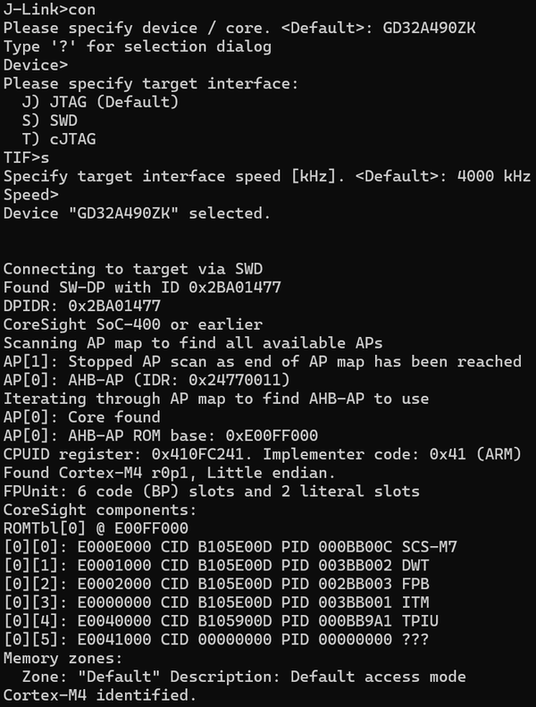 GigaDevice GD32A490I-EVAL - SEGGER Knowledge Base