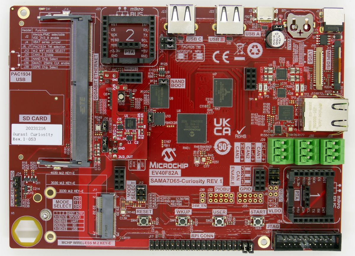 Microchip SAMA7D65-Curiosity - SEGGER Knowledge Base