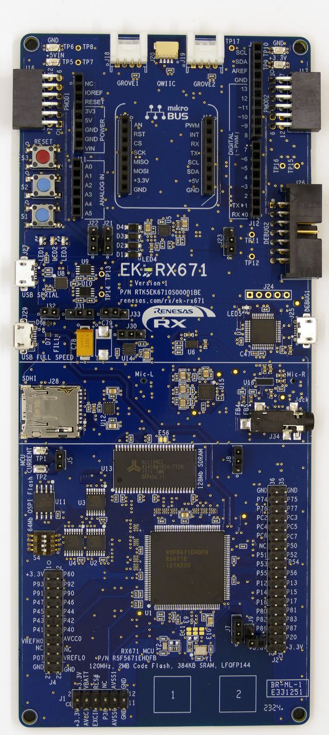 Renesas EK-RX671 - SEGGER Knowledge Base