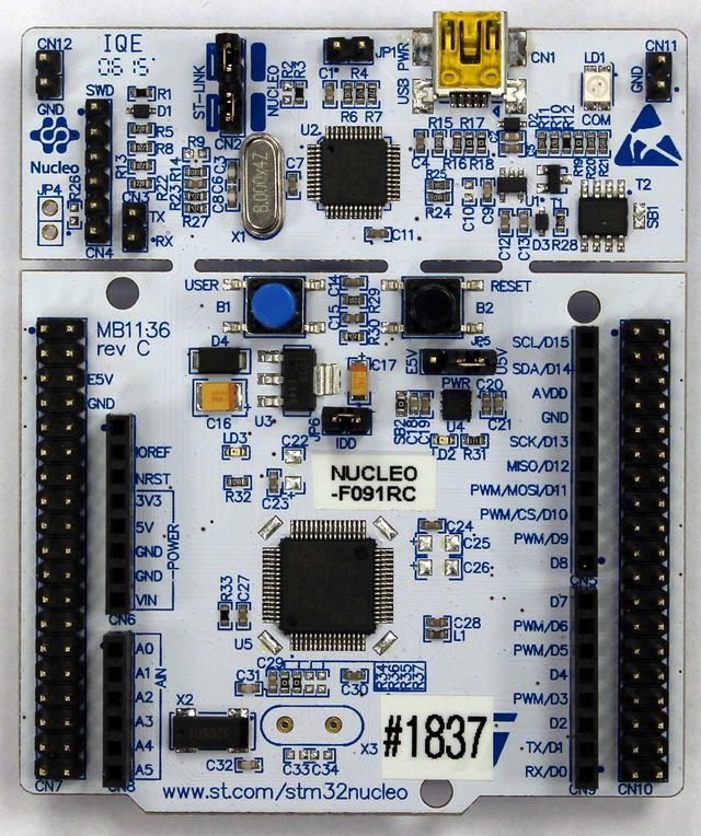 ST NUCLEO-F091RC - SEGGER Knowledge Base